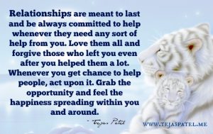 Whenever you get chance to help people, act upon it - Tejas Patel